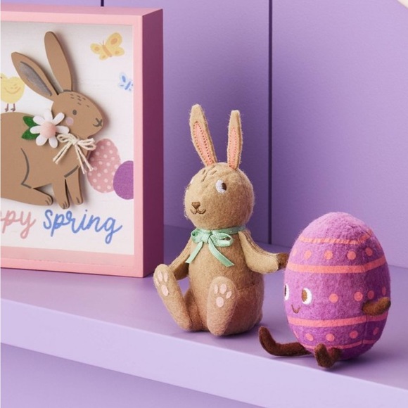 Target | Accents | Target 224 Spritz Easter Duo Felt Bunny And Egg Set ...